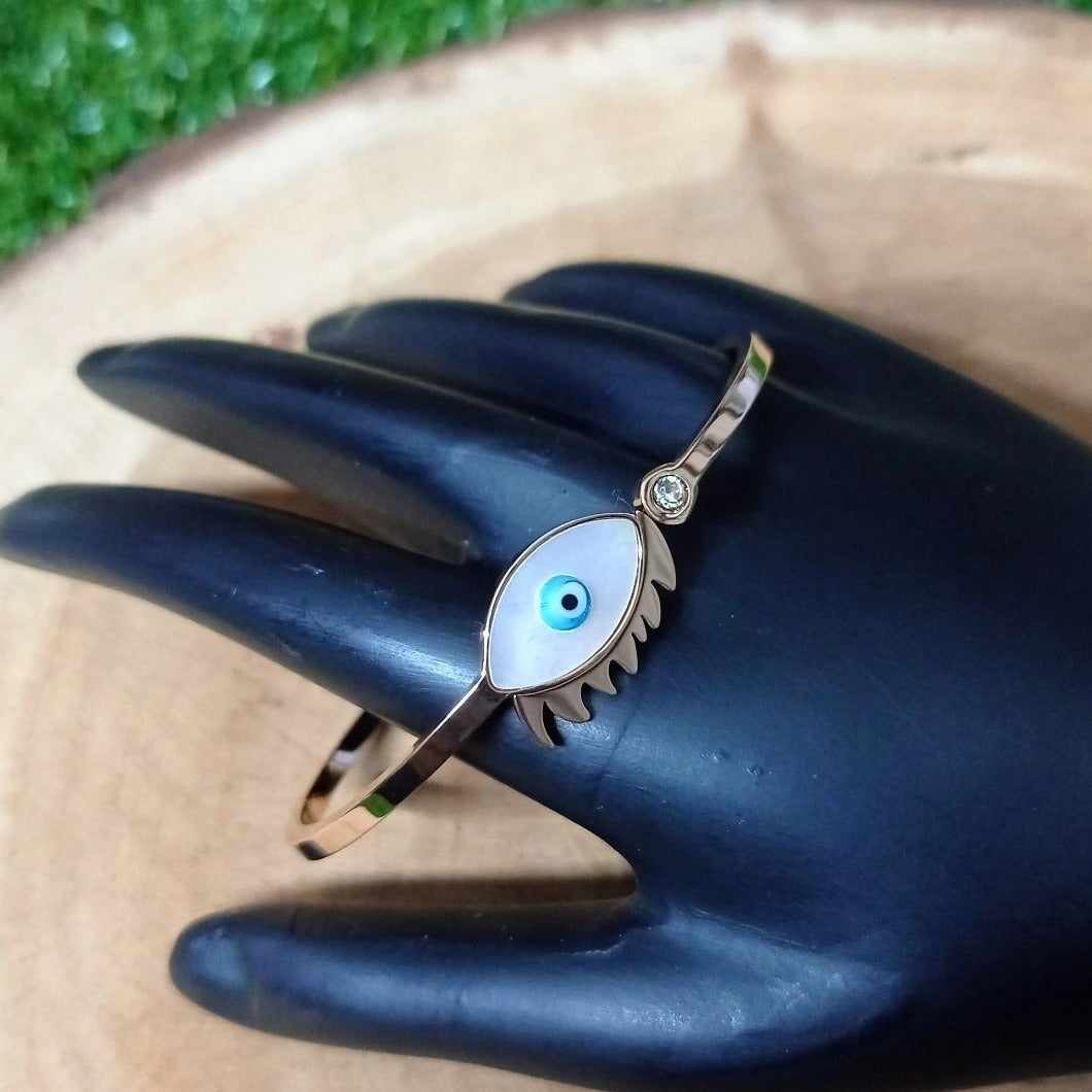 Evil Eye Mop Rose Bracelet – SAV JEWELS